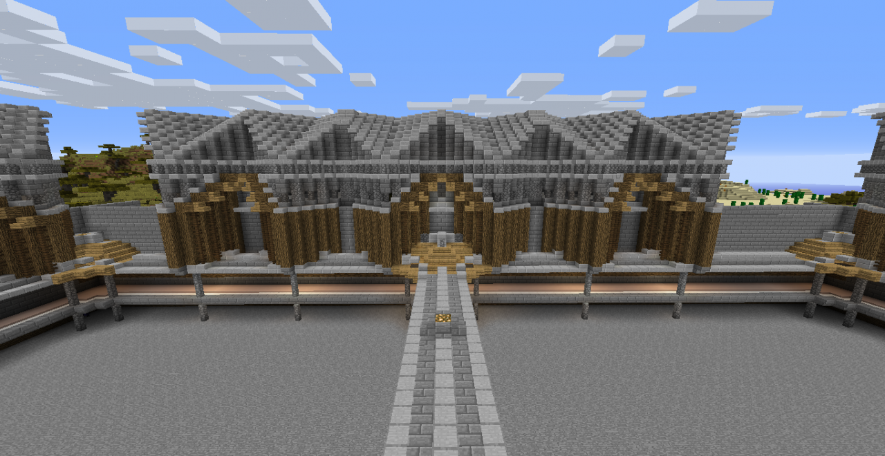 PrisonMine 1.9 with few statues Minecraft Map