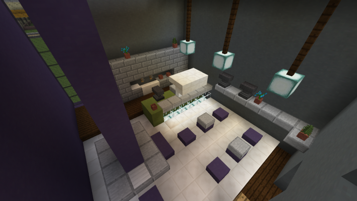 Urban-Style Cafe Minecraft Map