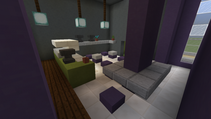 Urban-Style Cafe Minecraft Map