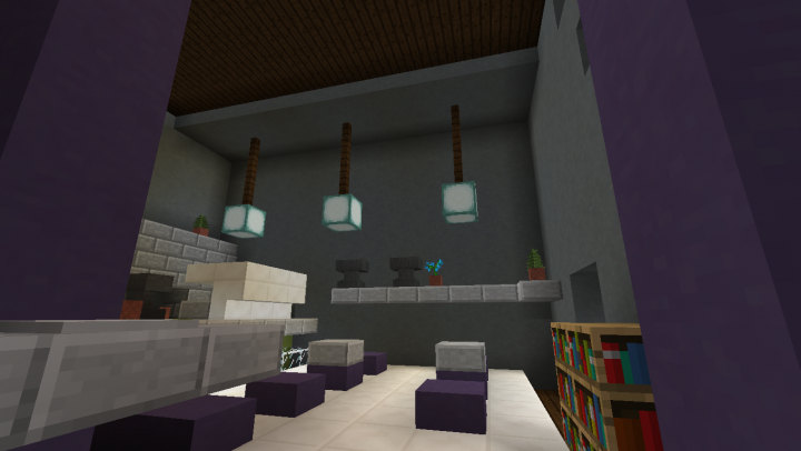 Urban-Style Cafe Minecraft Map