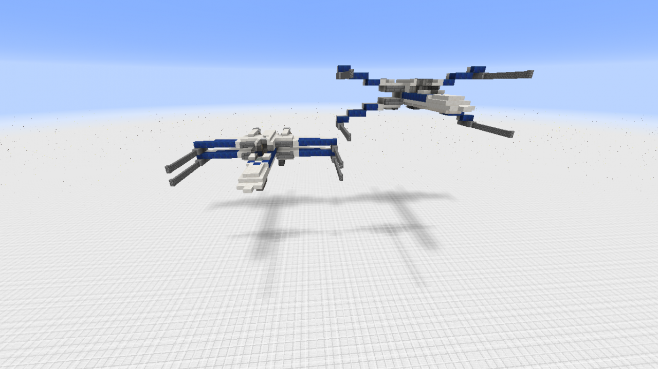 Resistance X-Wing Minecraft Map