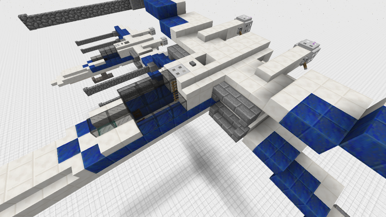 Resistance X-Wing Minecraft Map