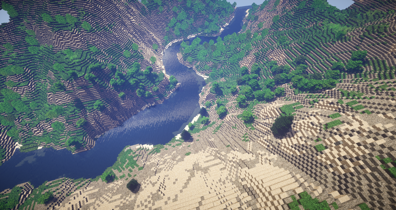 Panaline Valley national park Minecraft Map