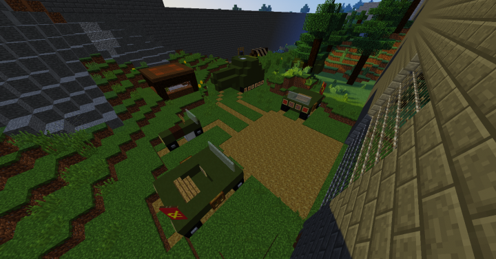 Soviet Russia Military Base Minecraft Map