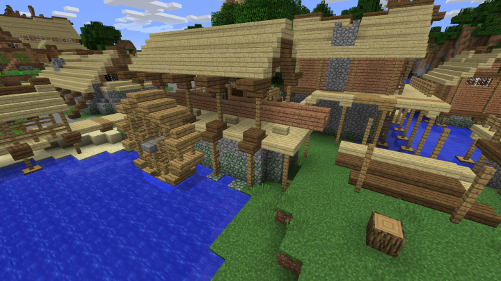 2012 Skyrim Minecraft Map