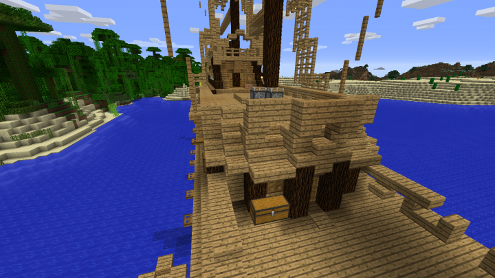 2012 sailing vessel Minecraft Map