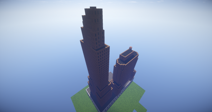 Carew Tower, Cincinnati Ohio Minecraft Map