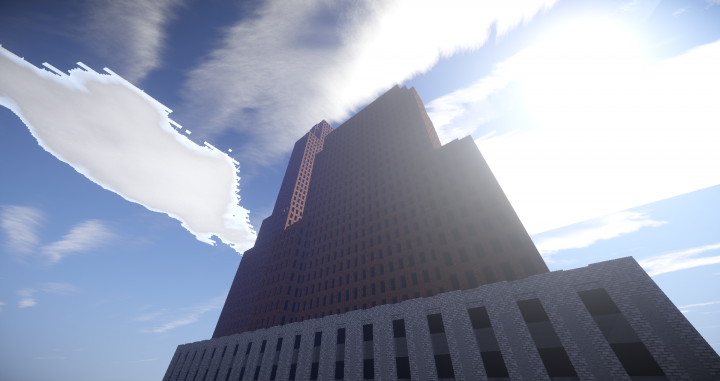 Carew Tower, Cincinnati Ohio Minecraft Map