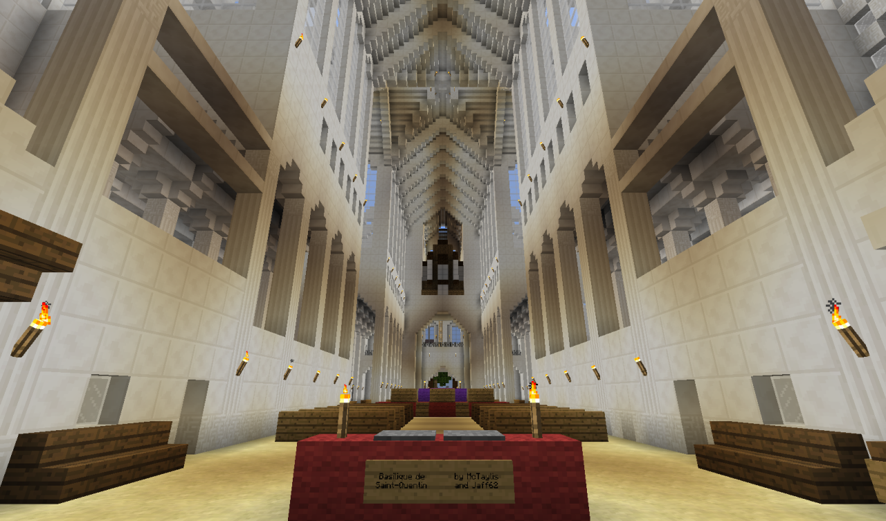 Saint-Quentin Basilica Minecraft Map