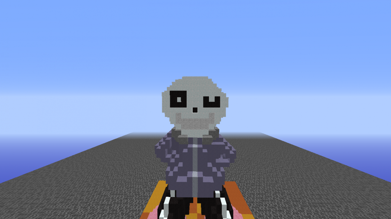 Sans The Skeleton Minecraft Map