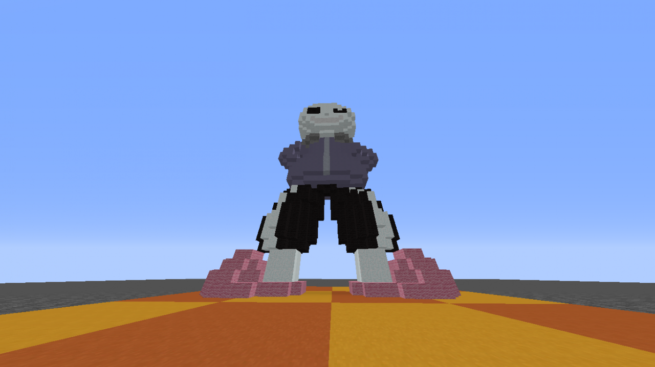 Sans The Skeleton Minecraft Map