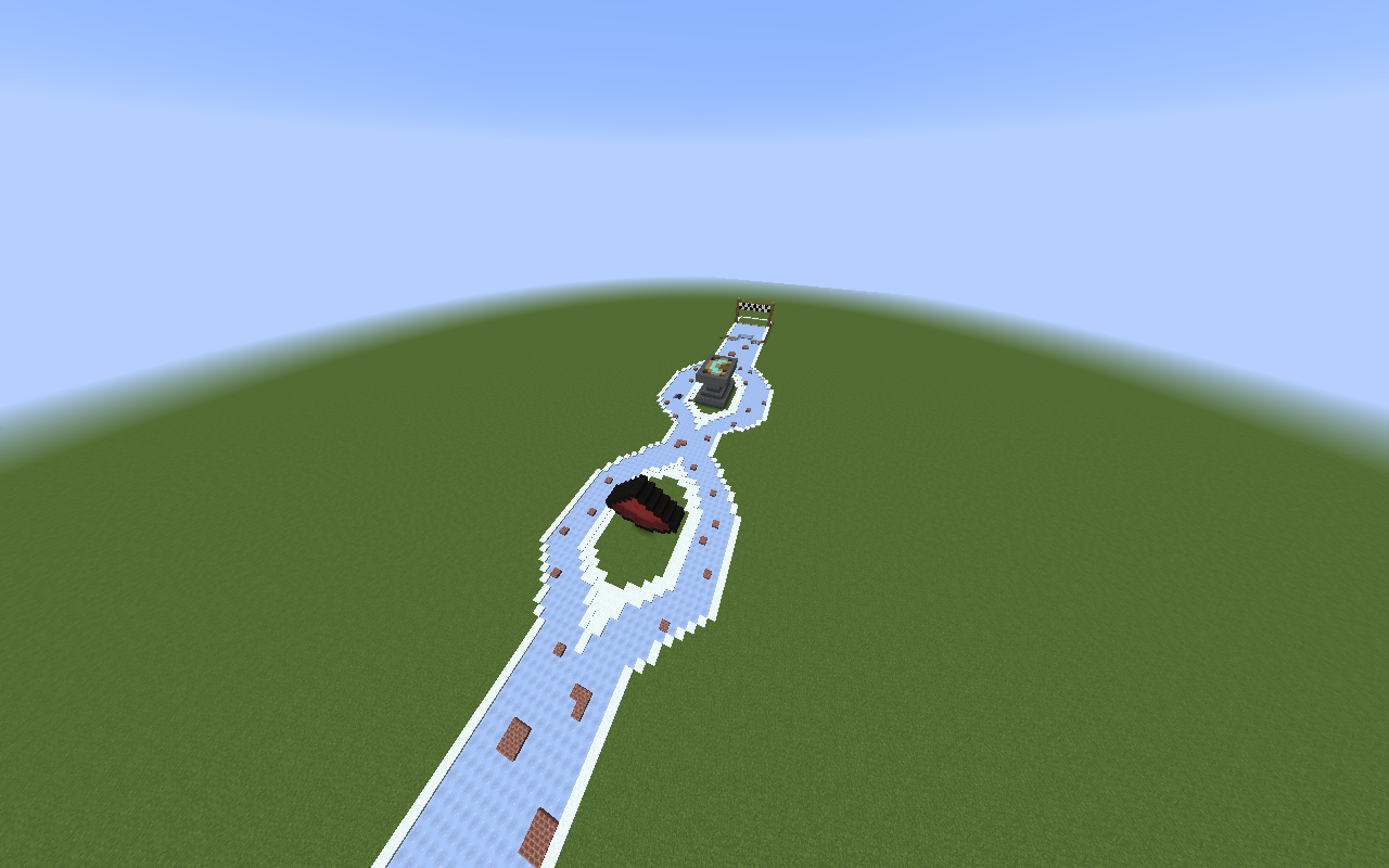 the race of boat Minecraft Map