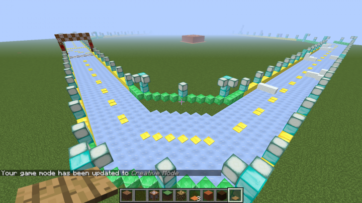 Mine-o Kart racing Minecraft Map