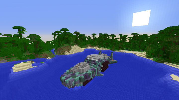 Piranha Class Torpedo Boat Destroyer Minecraft Map