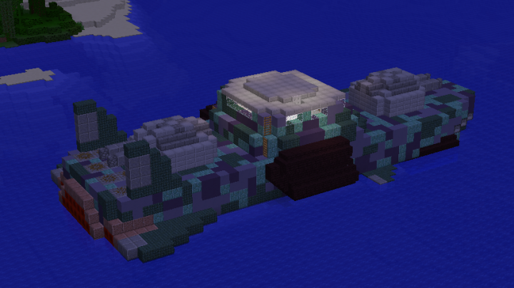 Piranha Class Torpedo Boat Destroyer Minecraft Map