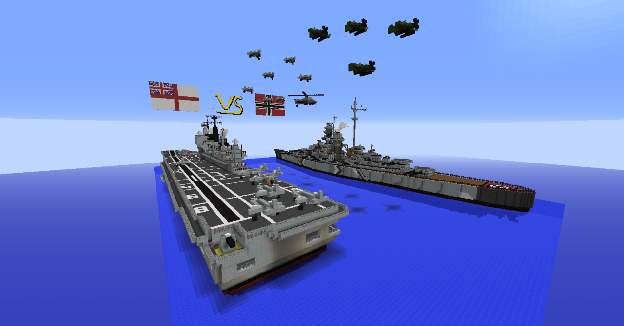 team battle map Minecraft Map