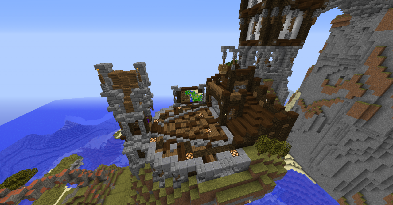 Steampunk Spawn - Neo-Bogwere Minecraft Map