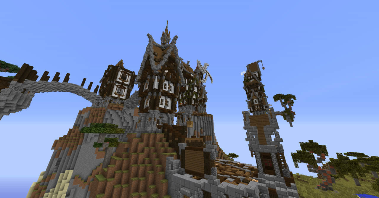 Steampunk Spawn - Neo-Bogwere Minecraft Map