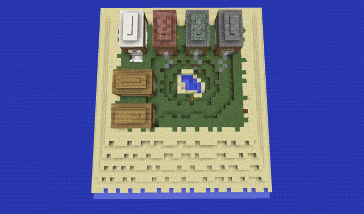 survival shop island Minecraft Map