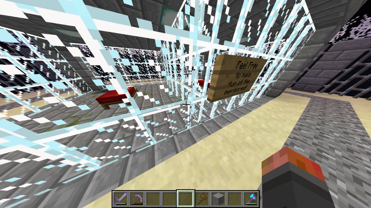 Glass Wall Gaming - 1st Jail Minecraft Map
