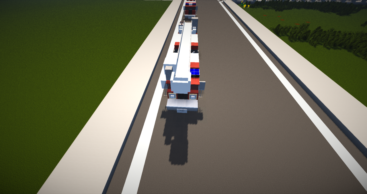 Vehicle - Ladder Engine Minecraft Map