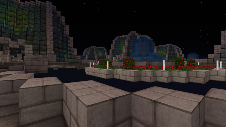 Modern Server Spawn Minecraft Map