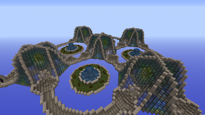 Modern Server Spawn Minecraft Map