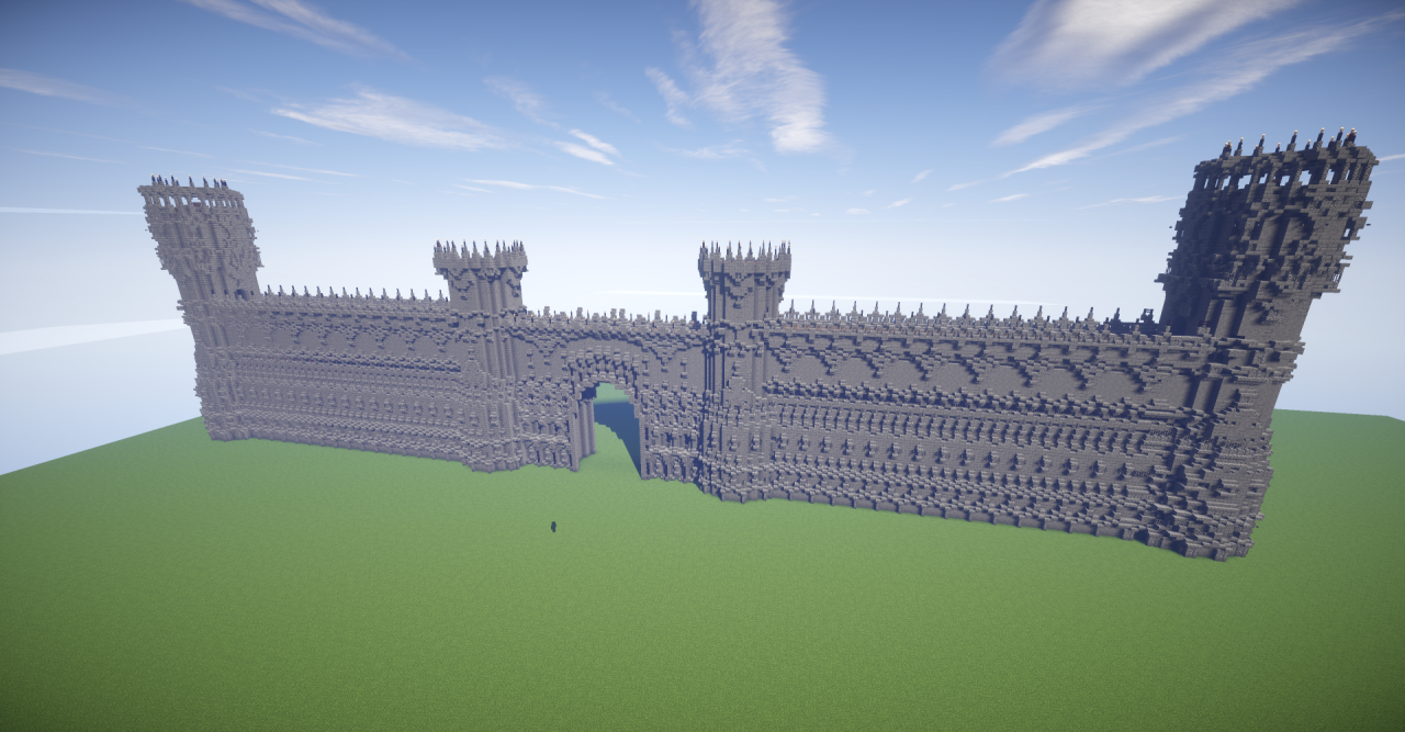 Medieval Wall Minecraft Map