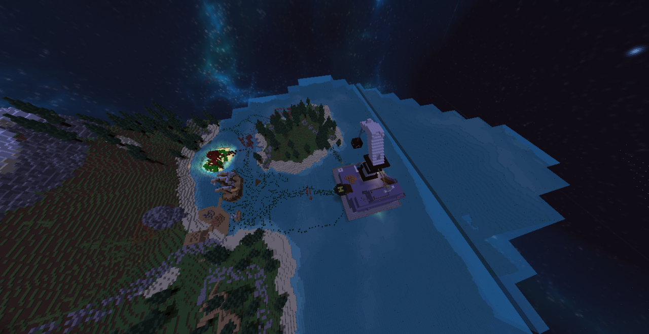 HUGE WORLD full of tons of different structures and landscape Minecraft Map