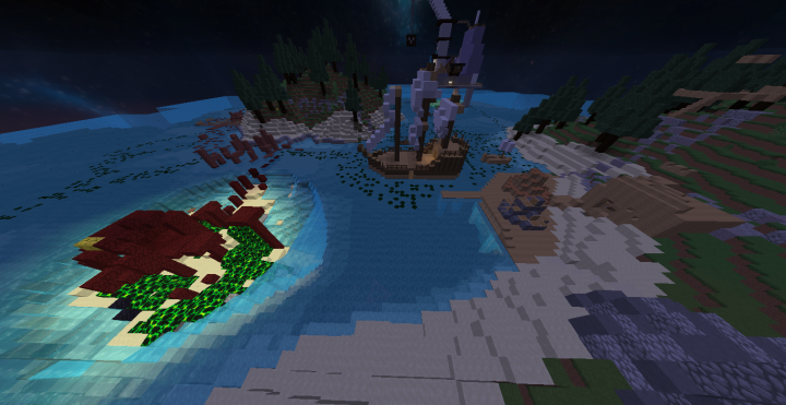 HUGE WORLD full of tons of different structures and landscape Minecraft Map