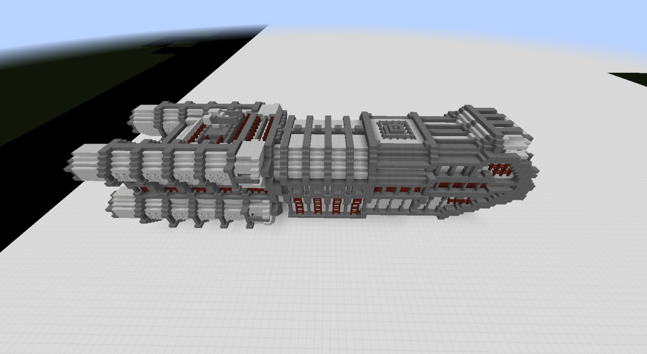 Heavy Class transport shuttle Minecraft Map