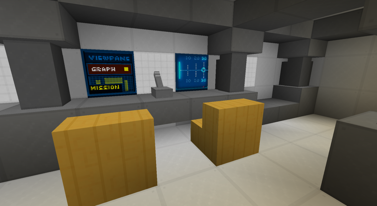 Heavy Class transport shuttle Minecraft Map