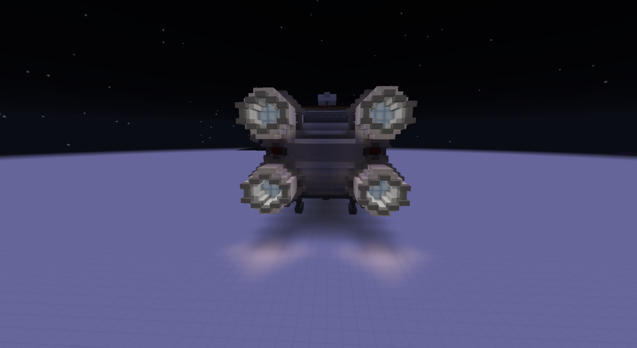 Heavy Class transport shuttle Minecraft Map