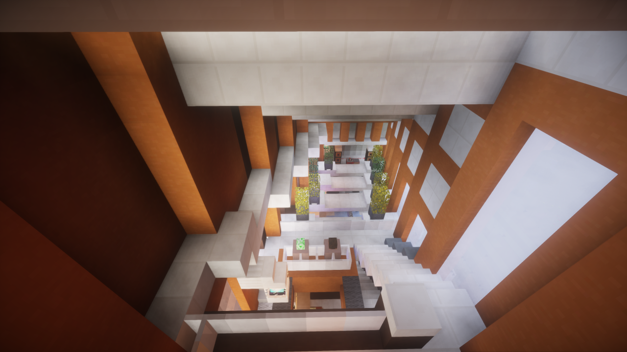 Modern House - Fully furnished + downloadable Minecraft Map