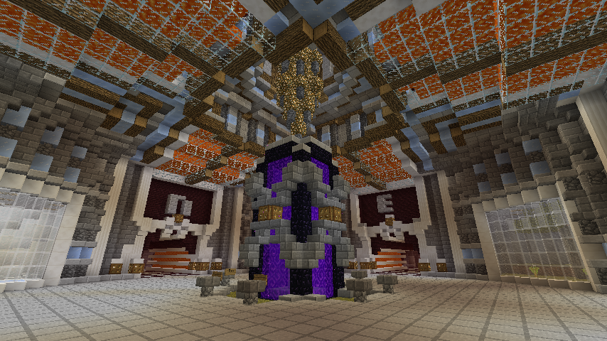 SMP Server Nether Hub Minecraft Map