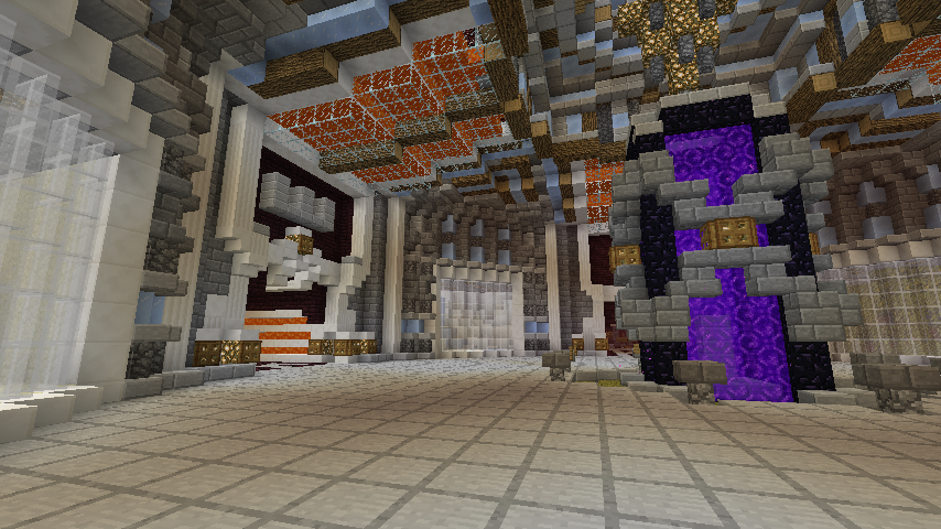 SMP Server Nether Hub Minecraft Map