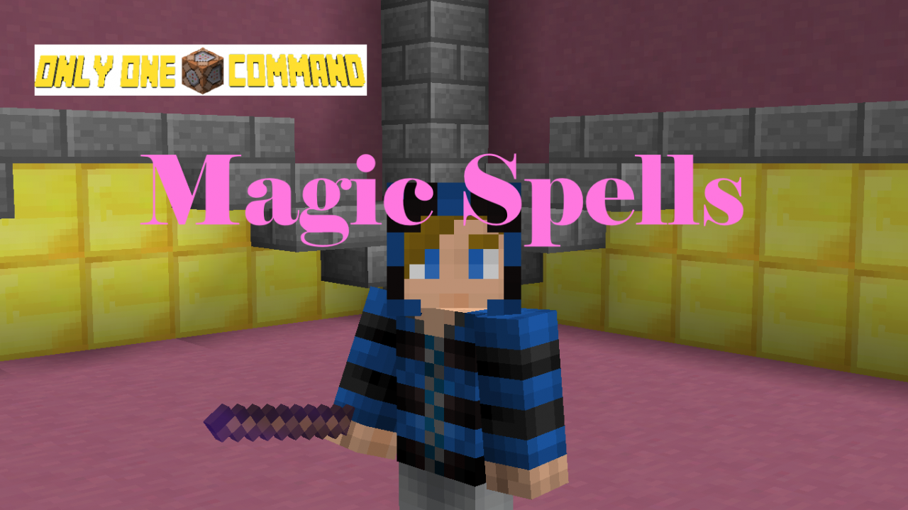 Magic Spells - Only One Command Minecraft Project