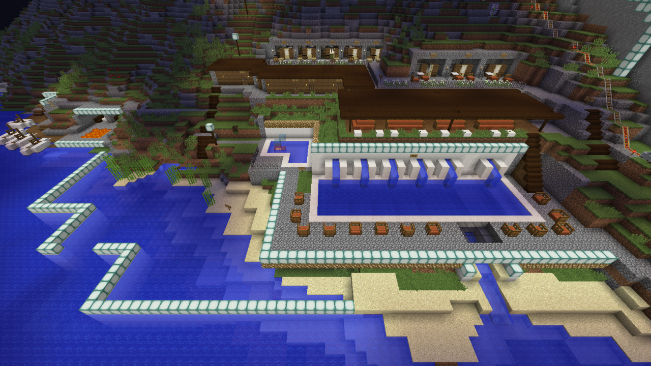 Wild Waterpark (Updated and Final) Minecraft Map