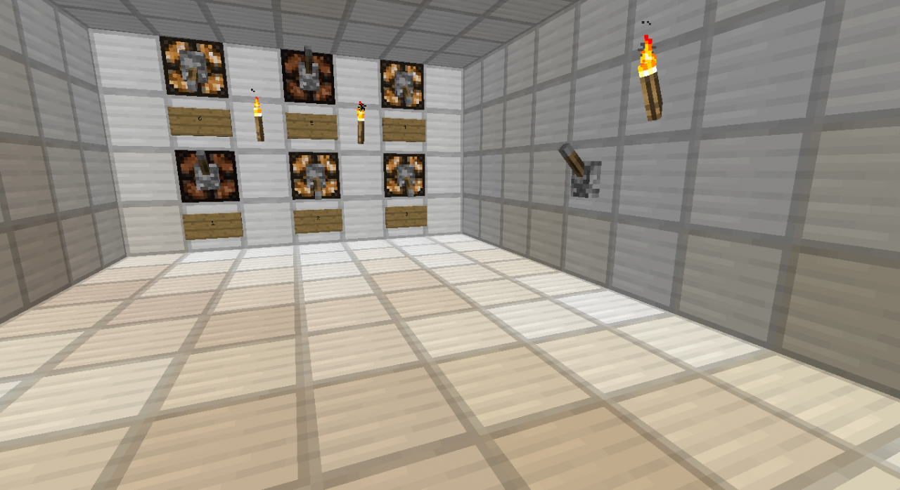 Redstone Item Vault Minecraft Map