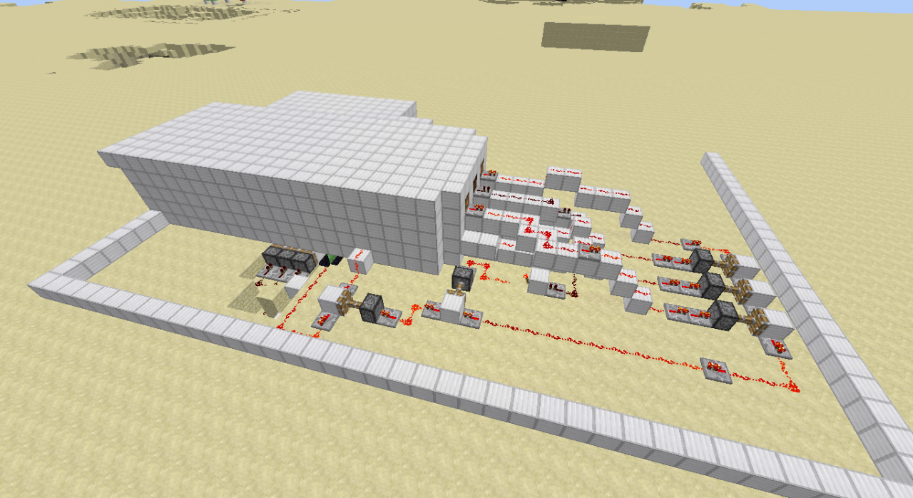 Redstone Item Vault Minecraft Map