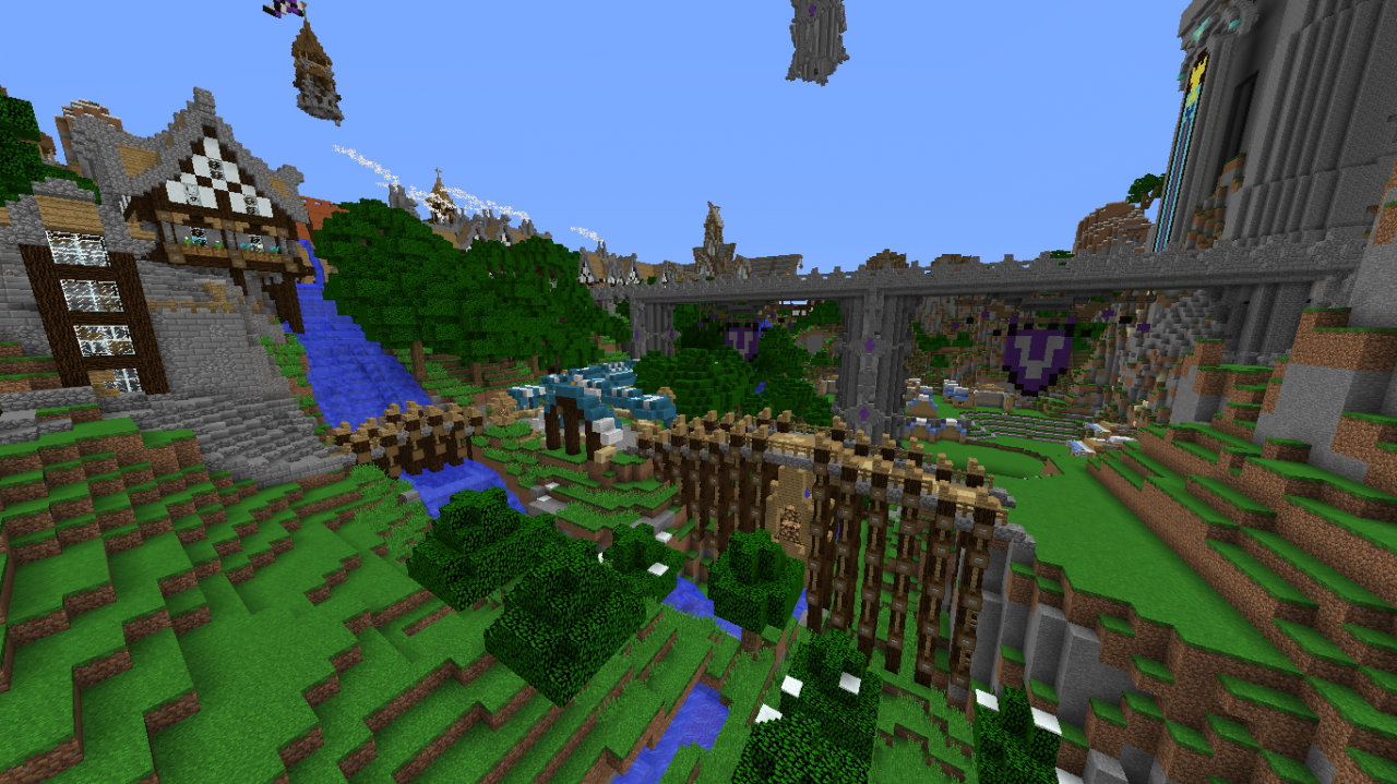 The Legend Kingdom Minecraft Map