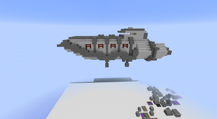Small Class transport shuttle Minecraft Map