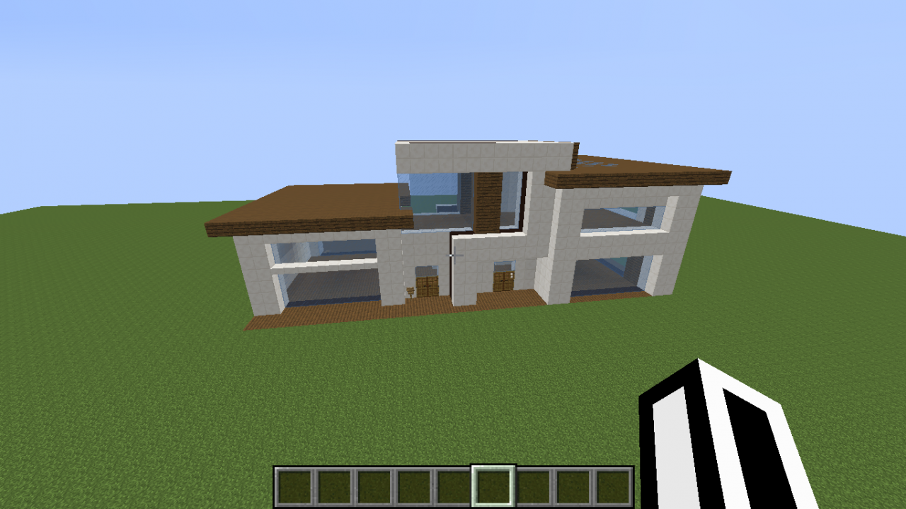 Big Modern house (mansion) Minecraft Map