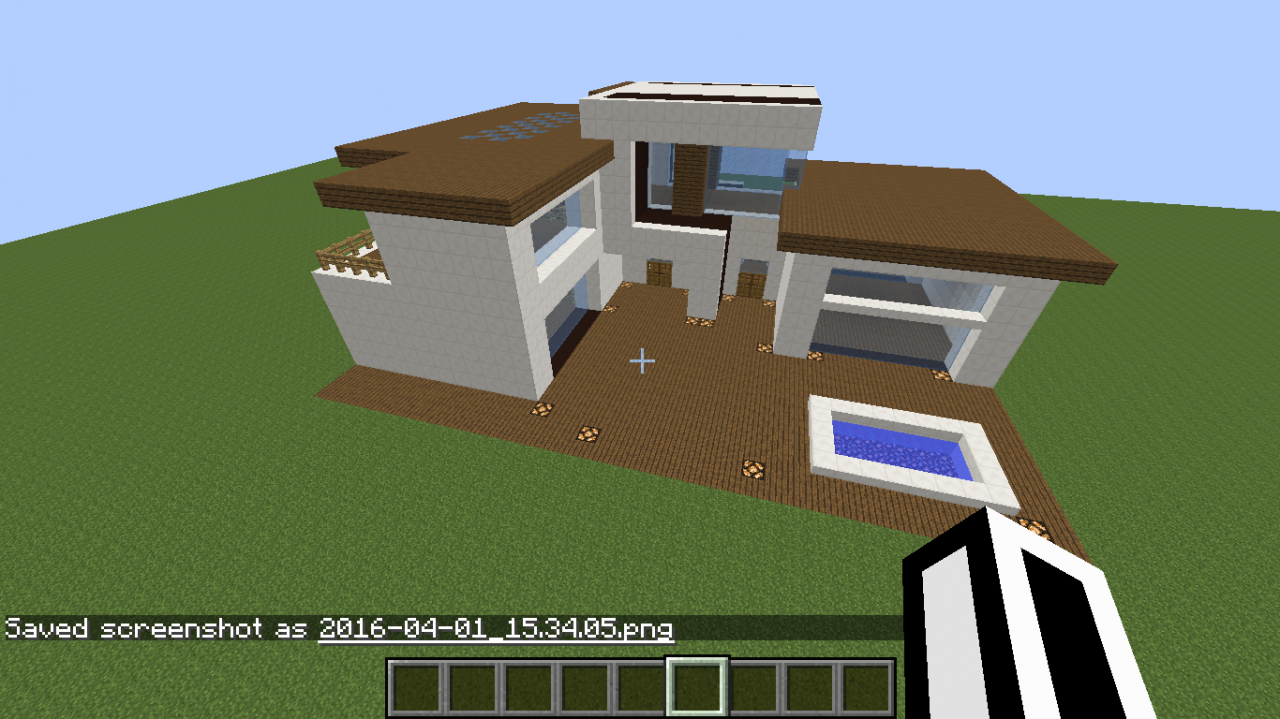Big Modern house (mansion) Minecraft Map