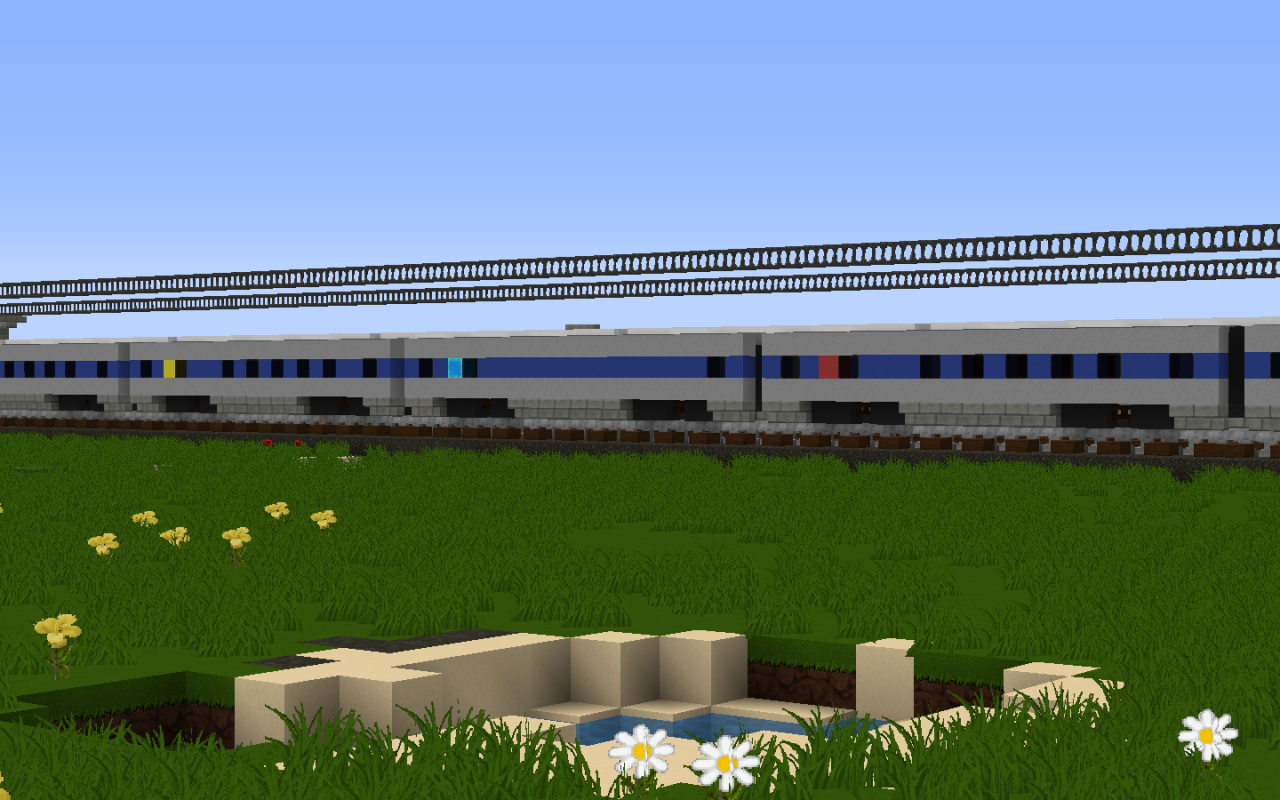 [10 Sub. Special] TGV Réseau Minecraft Map