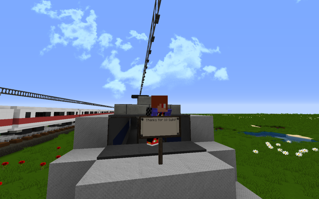 [10 Sub. Special] TGV Réseau Minecraft Map