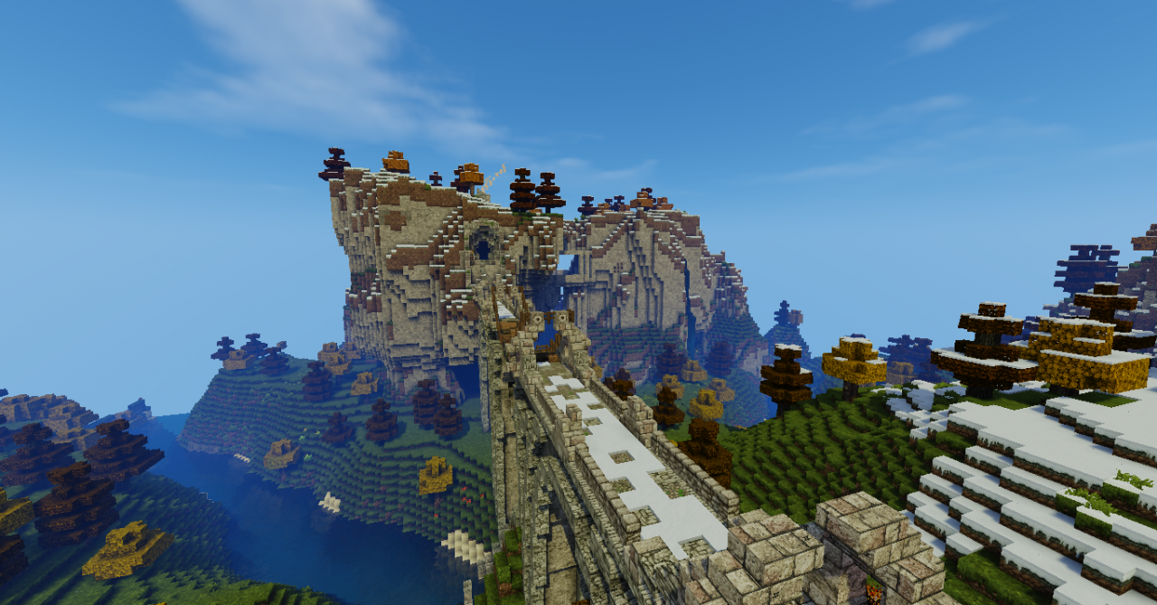 [WIP] Trifondreon - Medieval Minecraft Underground City Minecraft Map