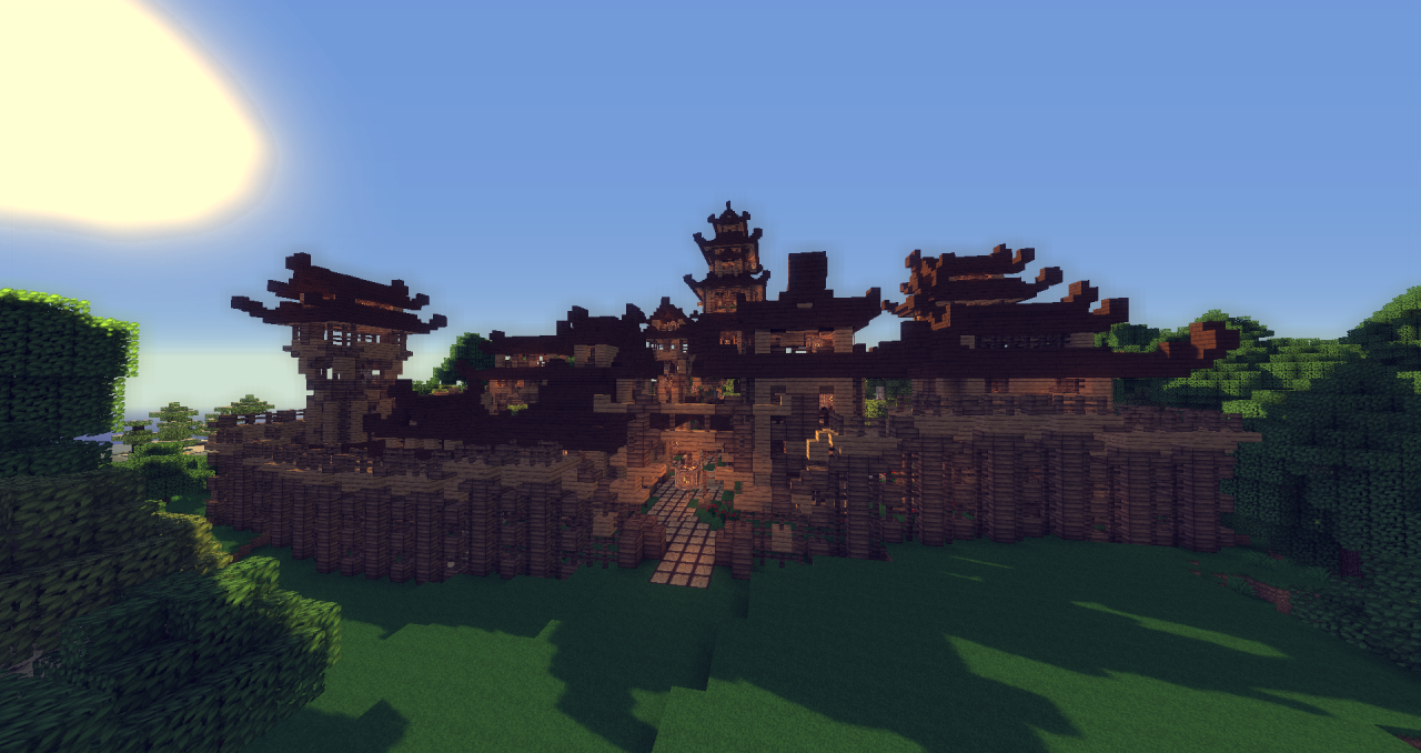 Japanese Style Village [Terra Lacus] Minecraft Map