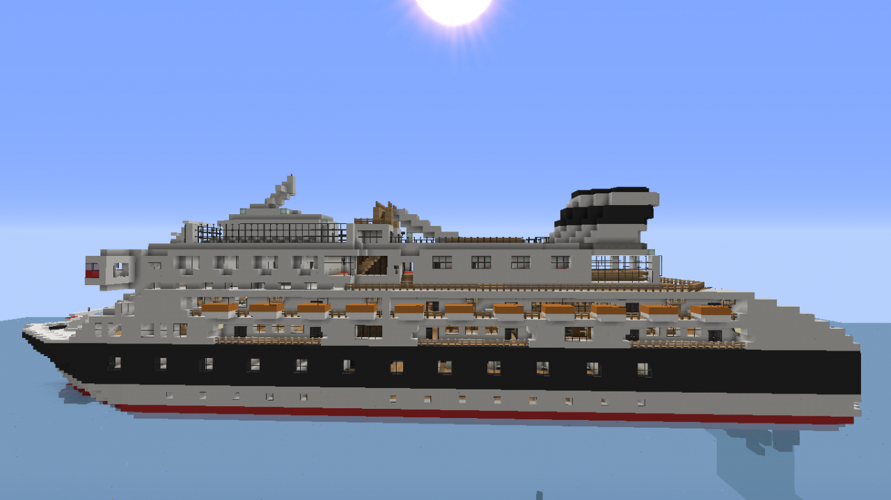 Small Cruise Ship Minecraft Map