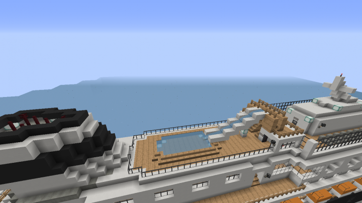 Small Cruise Ship Minecraft Map